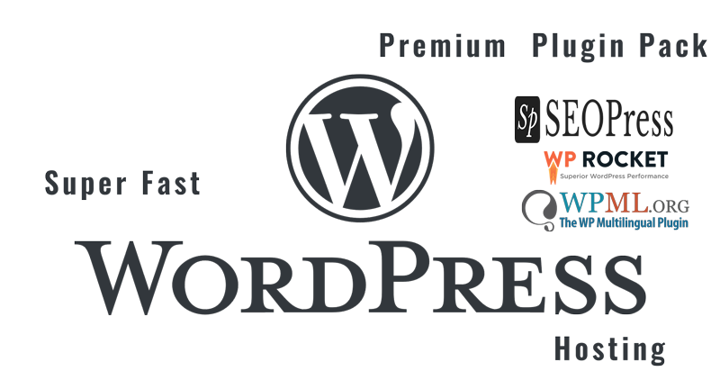 Fast & Secure WordPRess Hosting | Premium Plugins Included | E-Shop Ready